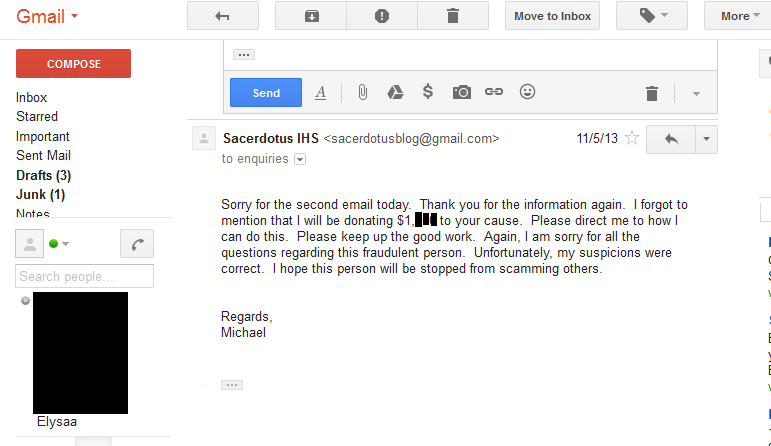 Sacerdotus: 10/01/2013 - 11/01/2013