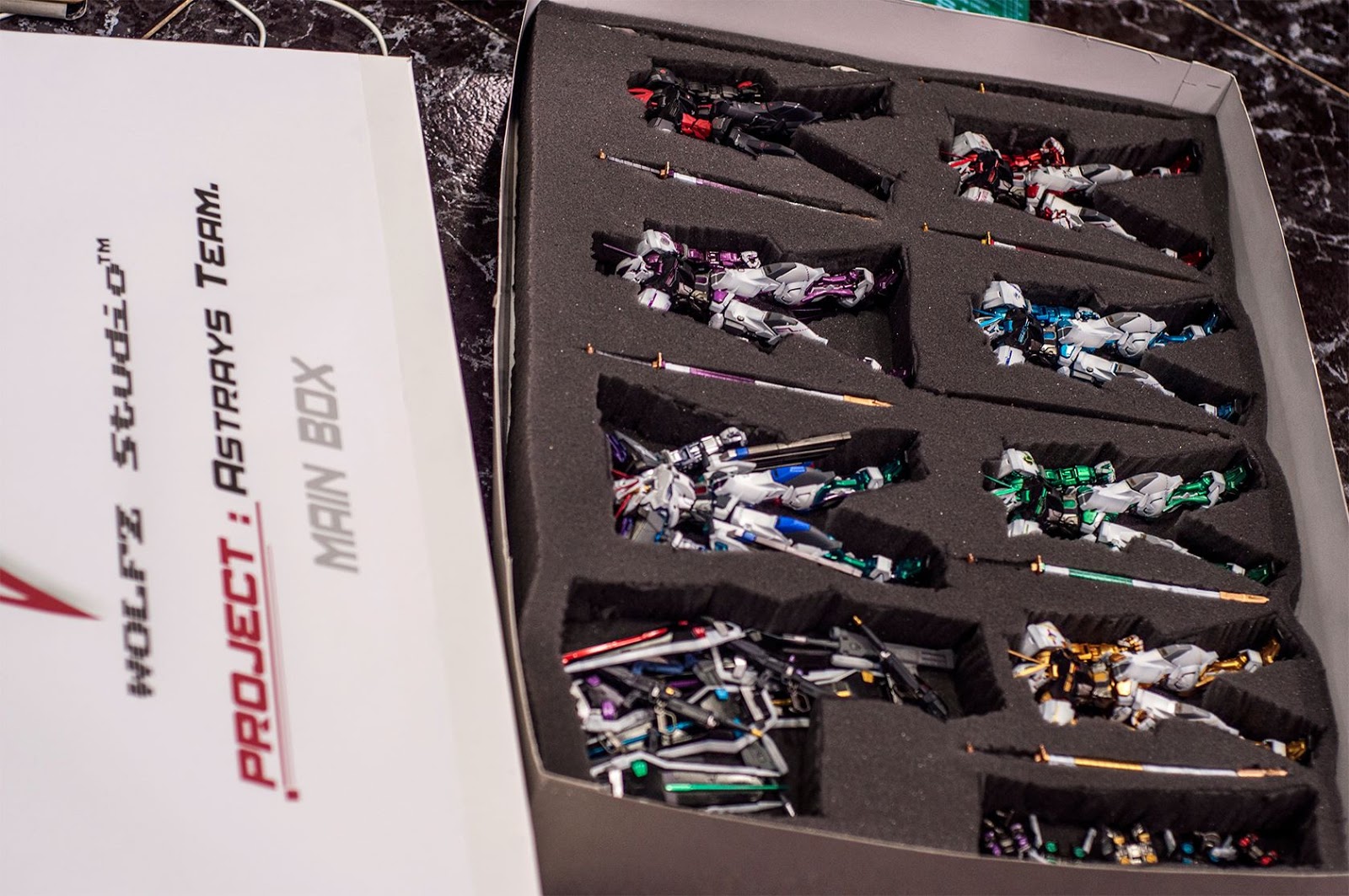 Custom Build MG 1/100 Gundam Astray Team