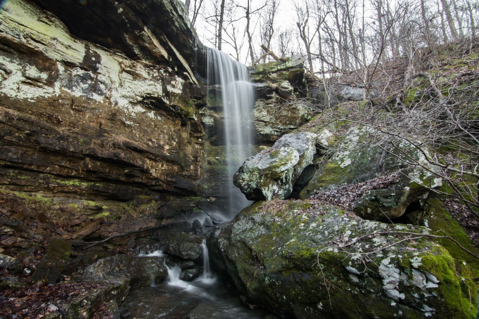 Rick's Hiking Blog: Punchbowl Falls, Stack Rock Homestead Falls, and ...
