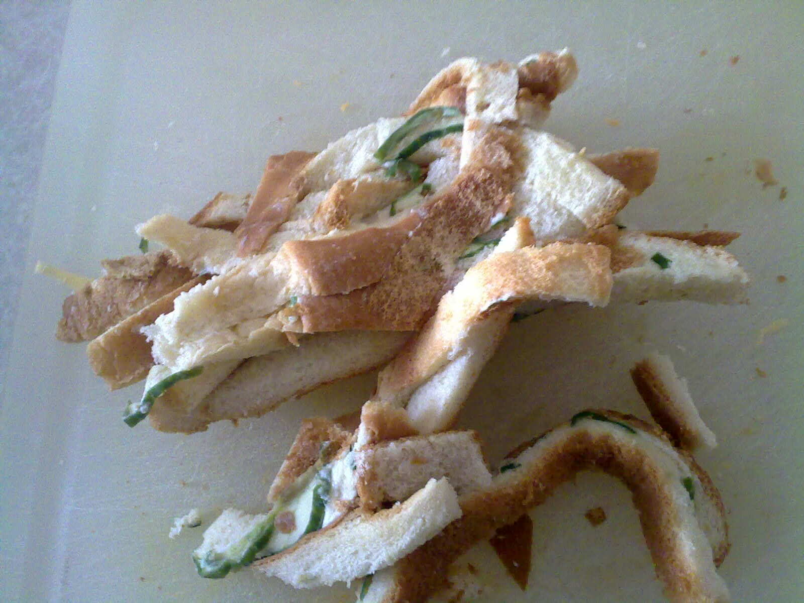 A Resourceful Home .com: How to Use Bread Crust? Strata!