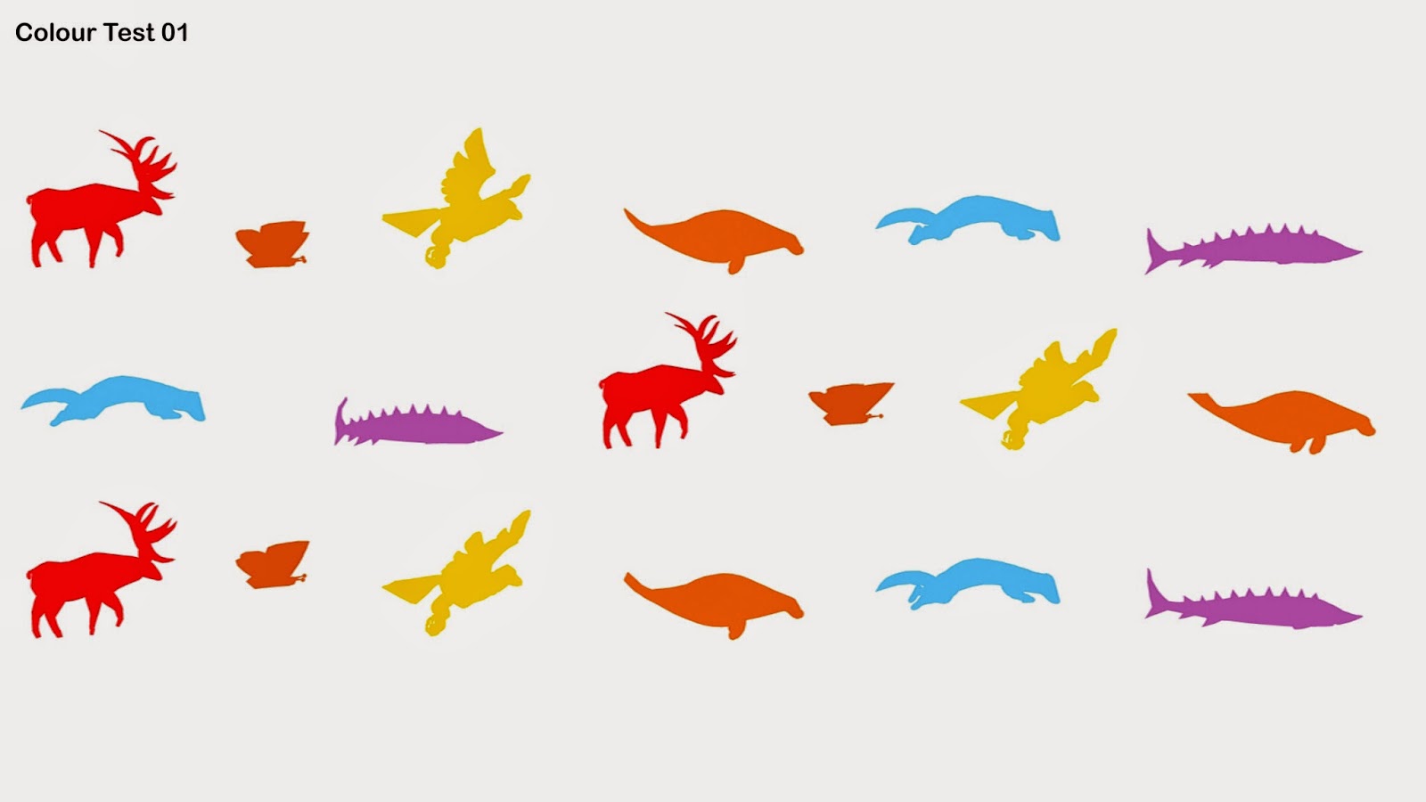 Joey Ku: Major Project: Animal Silhouette tests