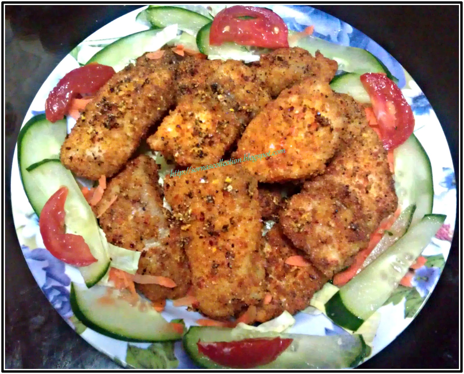 My Recipes: FISH FRITTERS WITH CHILLY & SALT