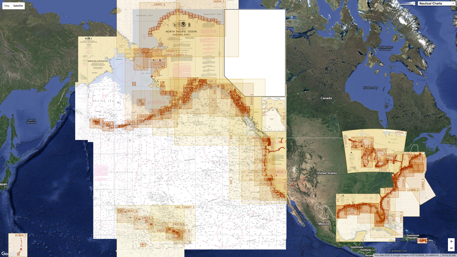 GeoGarage blog: US NOAA update in the GeoGarage platform