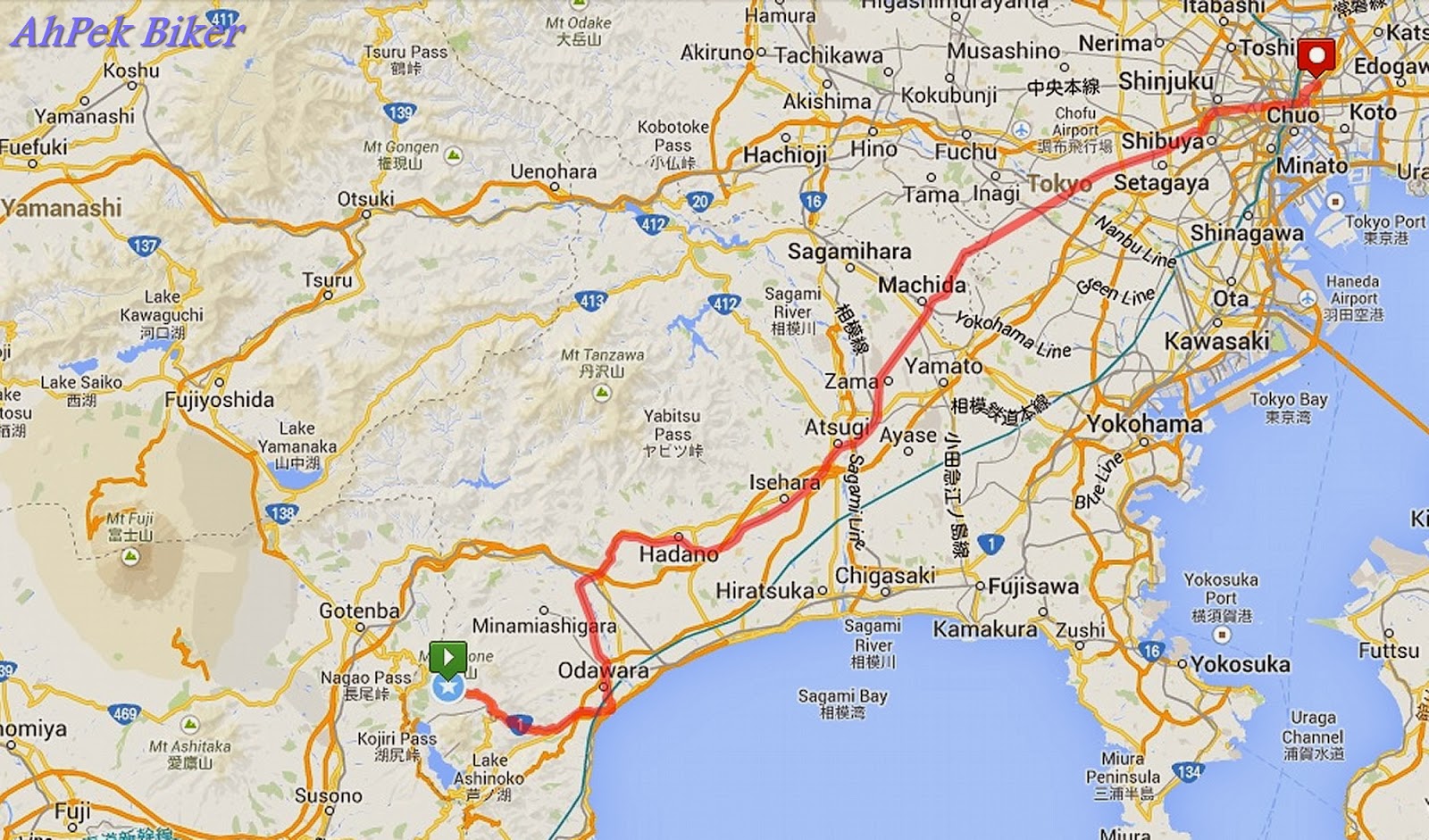 AhPek Biker - Old Dog Rides Again: Cycling Japan 2013 Day 7 - Around Hakone