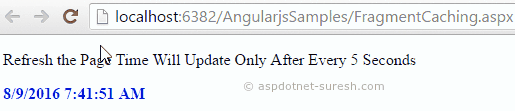 Fragment Caching In Aspnet With Example Aspnetcnetvbnetjqueryjavascriptgridview
