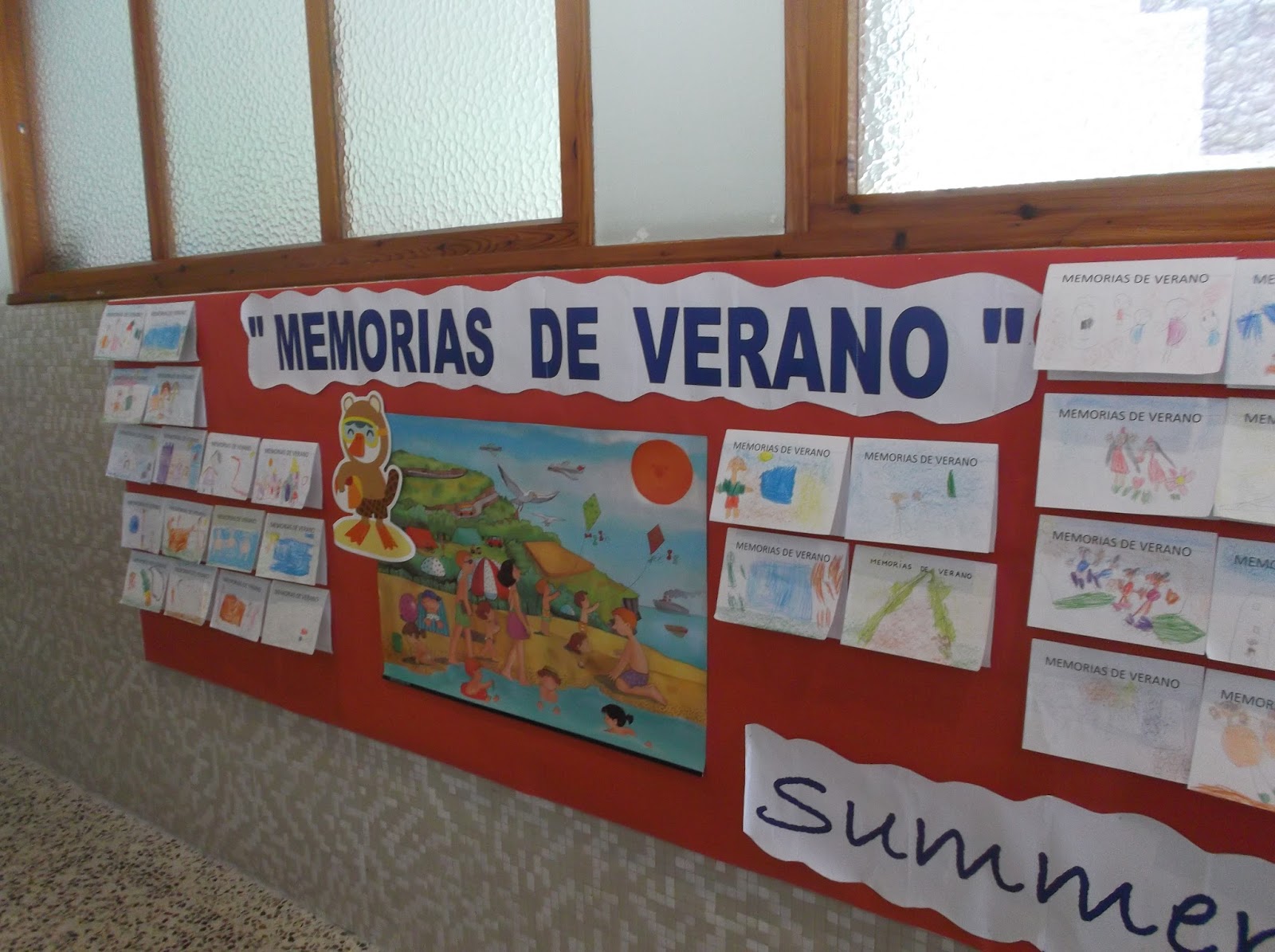 educación infantil colegio santa ana huesca: MEMORIAS DE VERANO