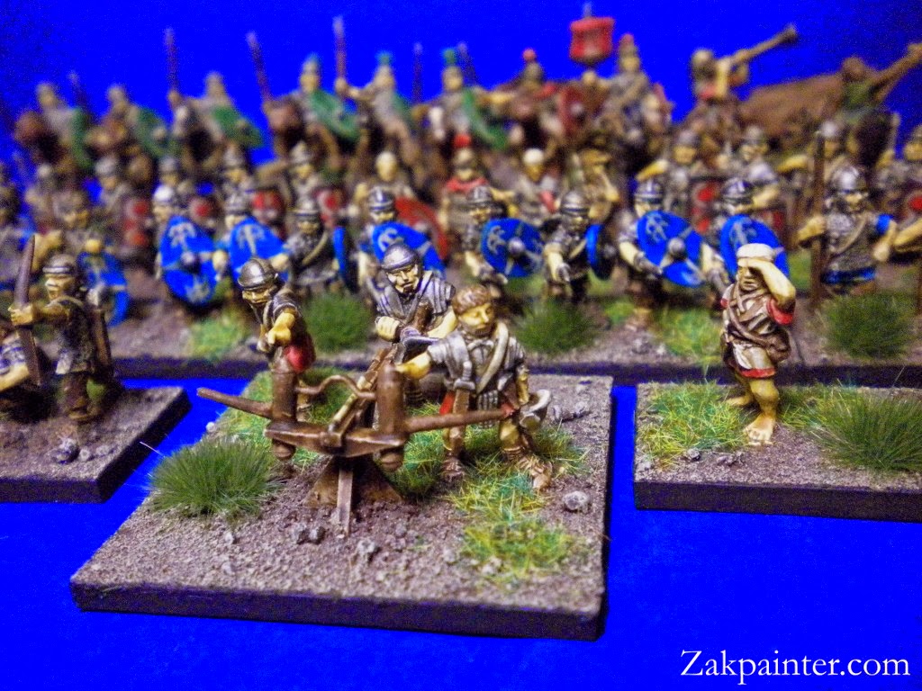 ZakGallery: Painted 15mm DBA: II/56 Early Imperial Roman army