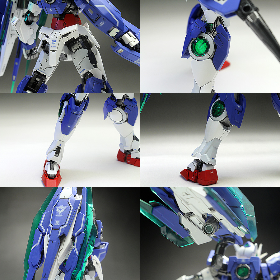 Painted Build: RG 1/144 00 Quanta [Detailed]