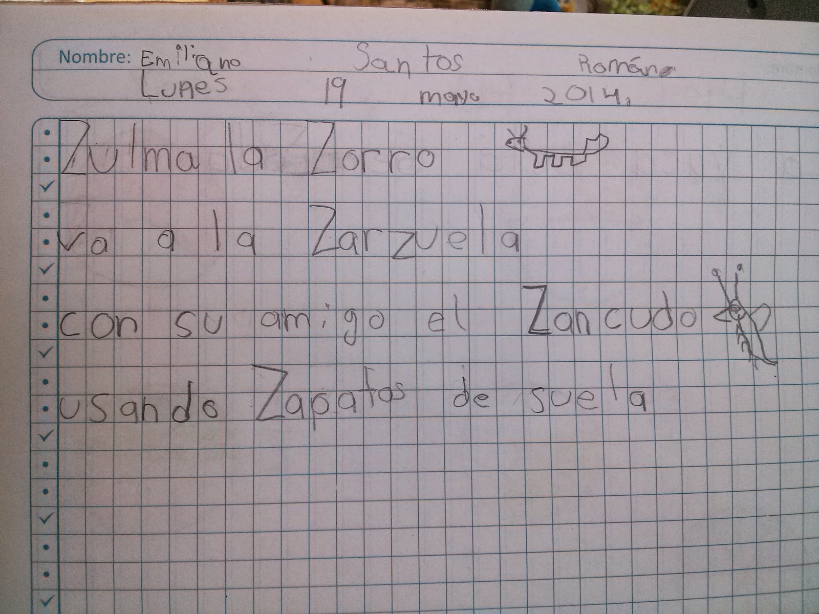 PREESCOLAR 3 SCOUT: Creando cuentos usando palabras con z