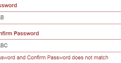 Sql server, .net and c# video tutorial: Angular form group validation