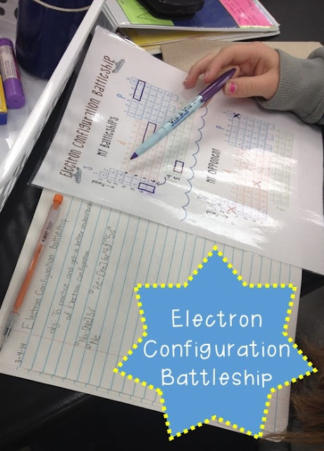Electron Configuration Battleship - It's AAAllgood