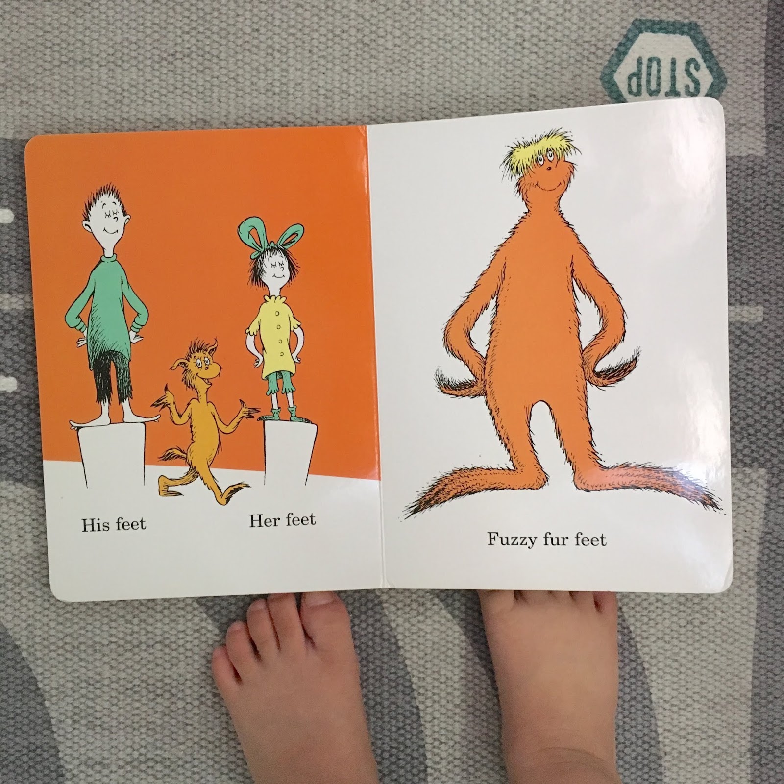 The Foot Book, by Dr. Seuss - Starter Mama