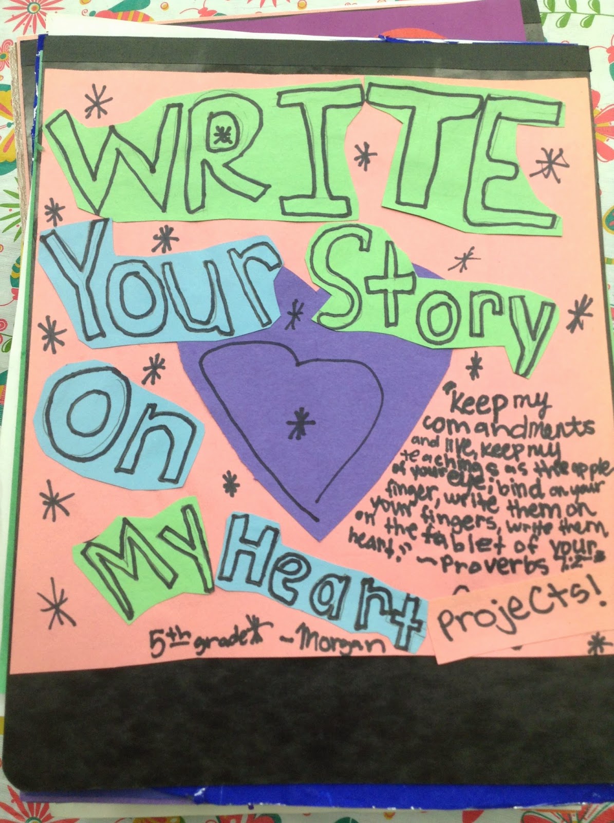 Look to Him and be Radiant: Student Created Book Ideas