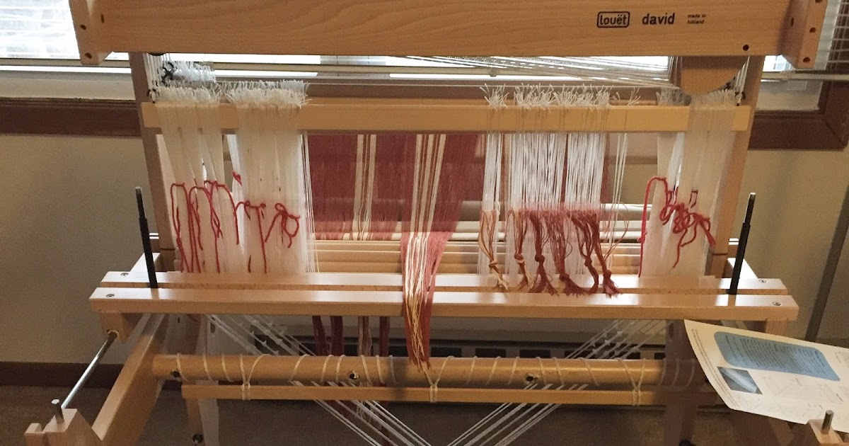Weaving my First Project on the Louet David