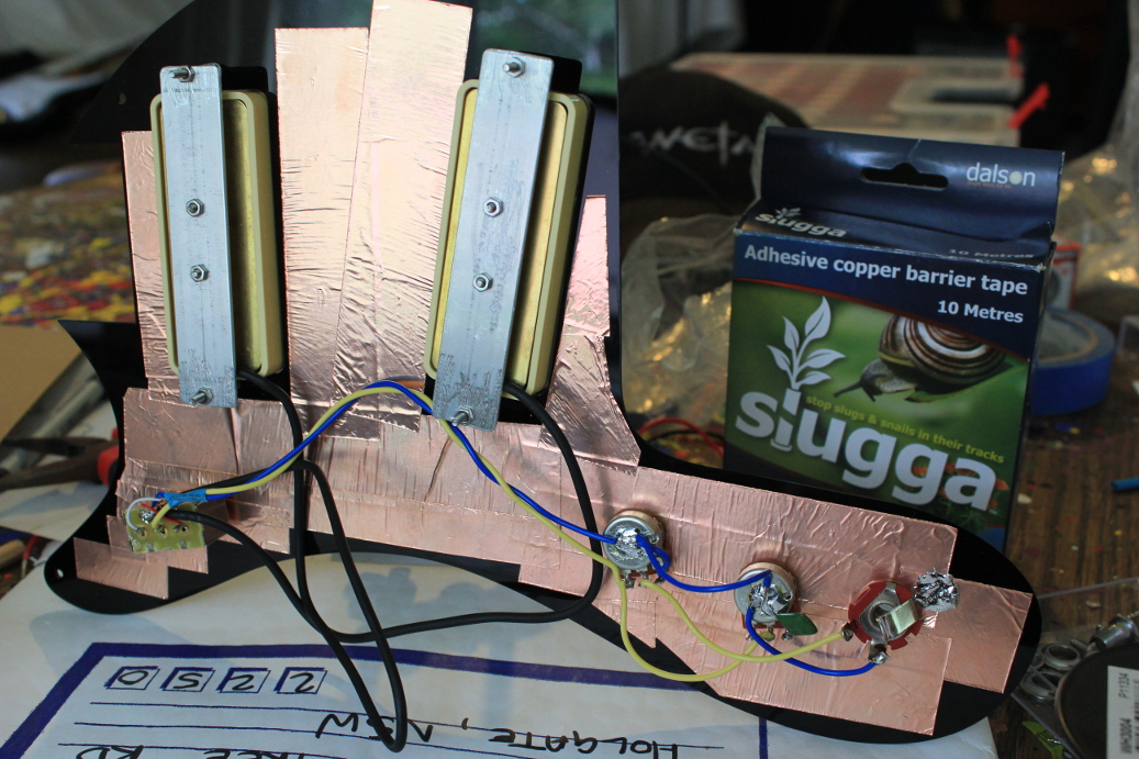 Guitar Kit Builder: Ash Mosrite: Polishing & Wiring