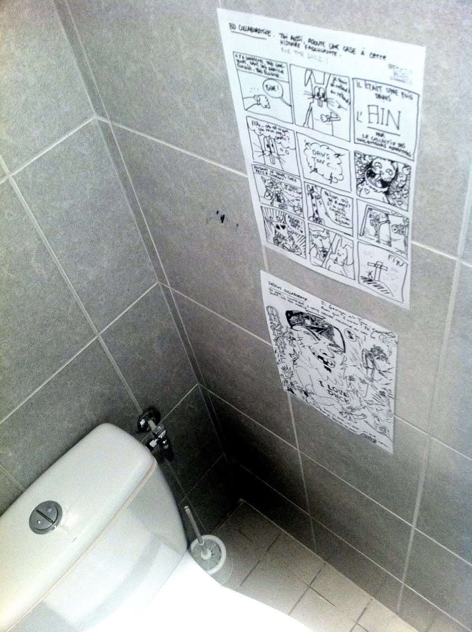 La vie, la vie ... la vie!: Dessin de ...chiotte