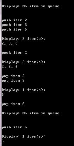 potatoes and carrots no bones: Simple Queue Data Structure in ANSI C