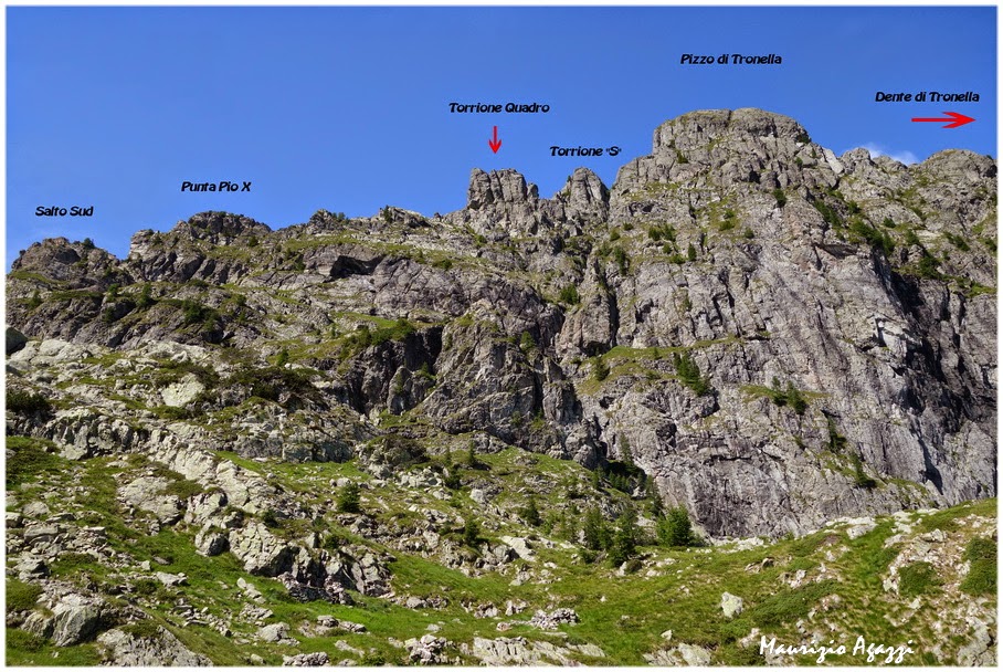 maurizio agazzi portfolio: Dente + Pizzo di Tronella + Anticima Sud ...