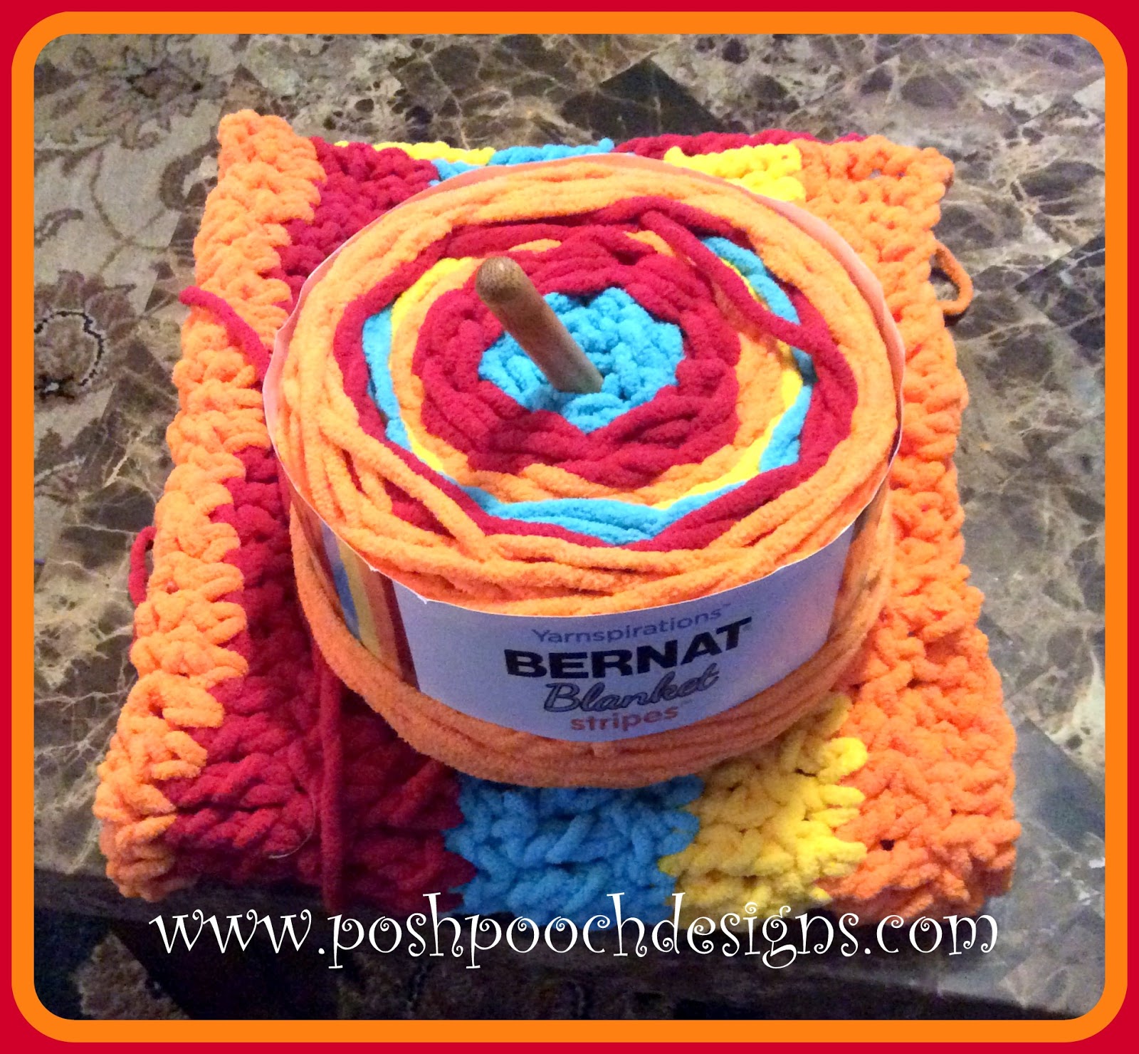 Posh Pooch Designs : Fuzzy Waves Blanket Crochet Pattern | Posh Pooch ...