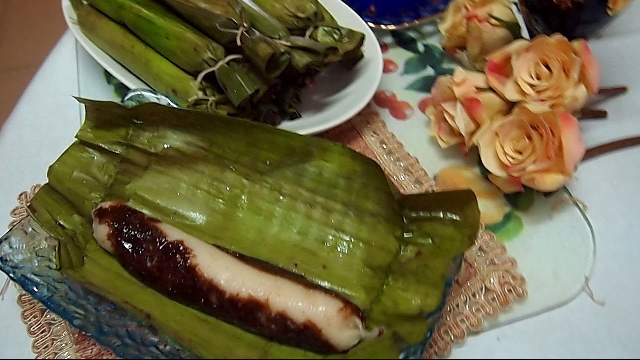 LUWEEH KITCHEN : Suman Moron ( with Chocolate )