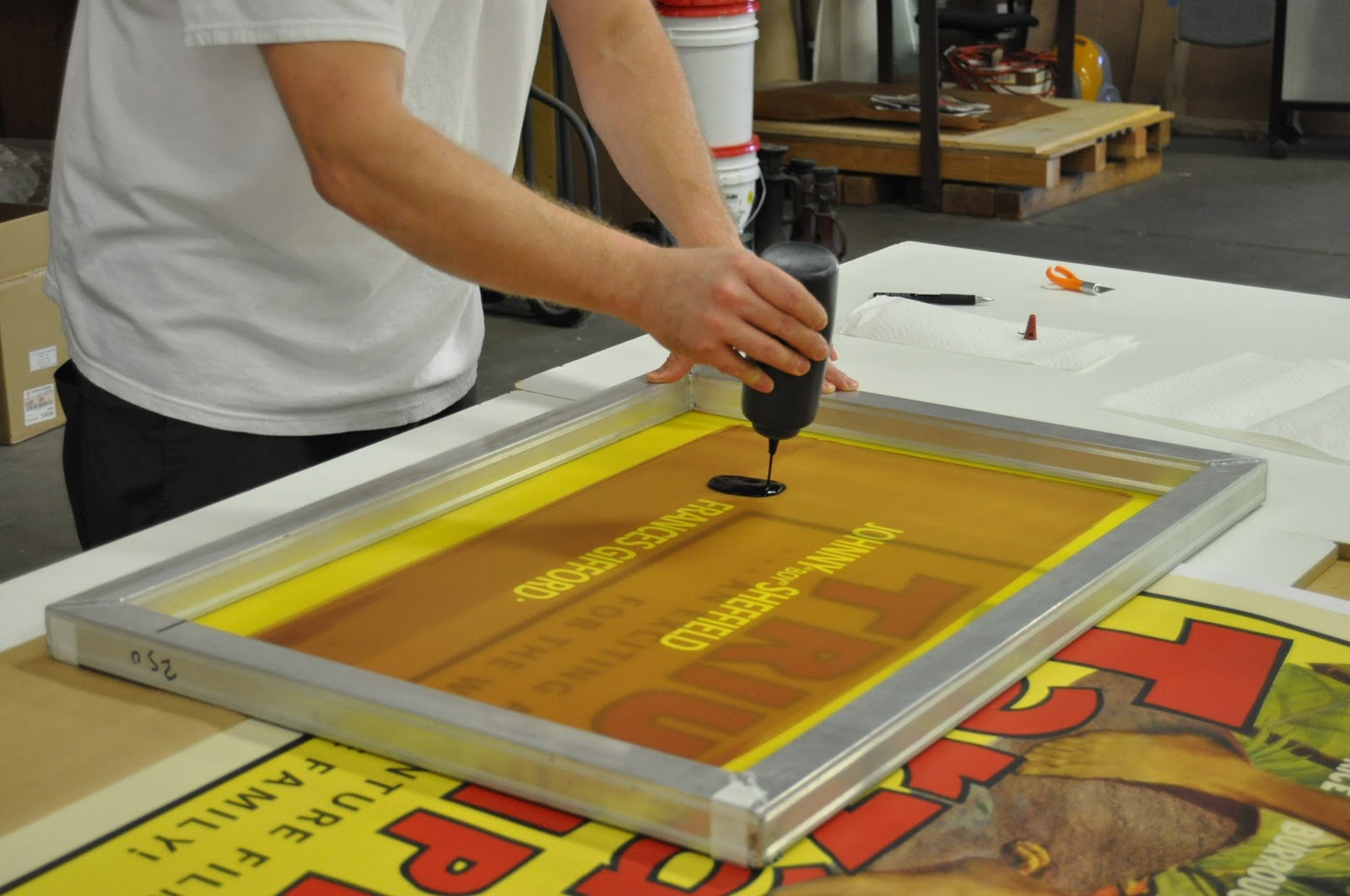 Silk Screening as a Restoration Tool