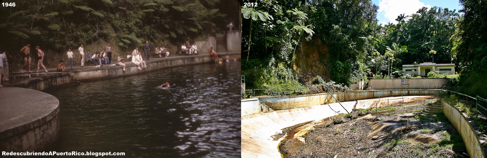 La piscina de agua natural de Toro Negro - Ayer y Hoy | Redescubriendo ...