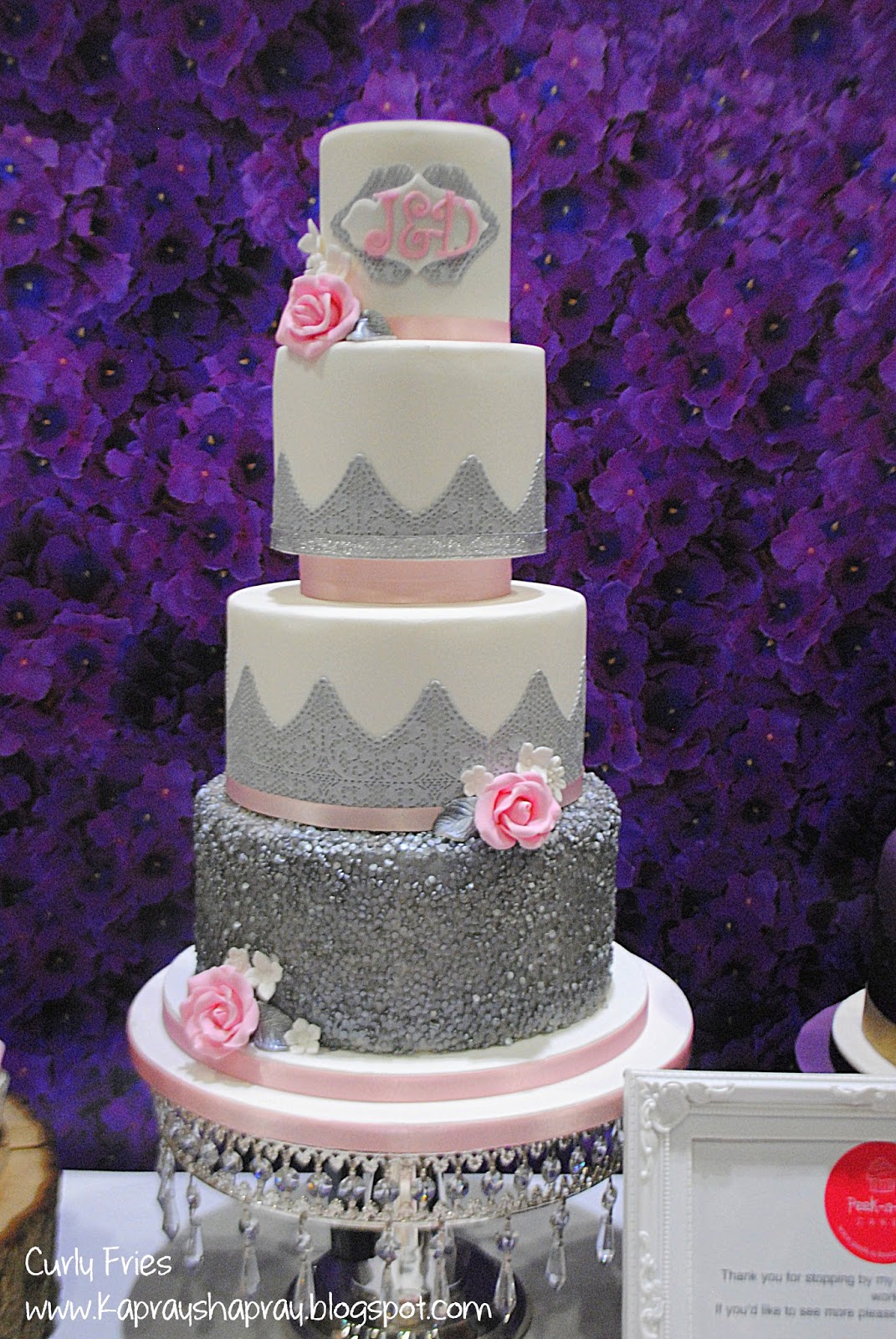 Curly Fries: WEDDING INSPIRATION: Cakes from the Cake & Bake Show 2016
