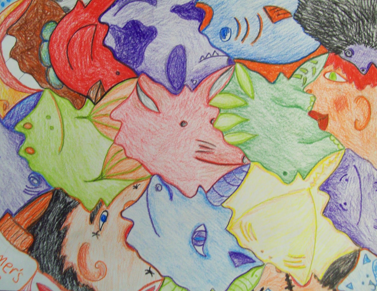 my artful nest: Mosaic Tessellations