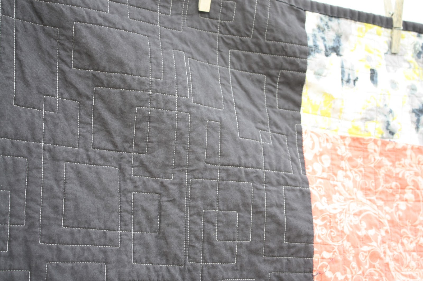 Modern Chain-Linked Quilt - Diary of a Quilter - a quilt blog