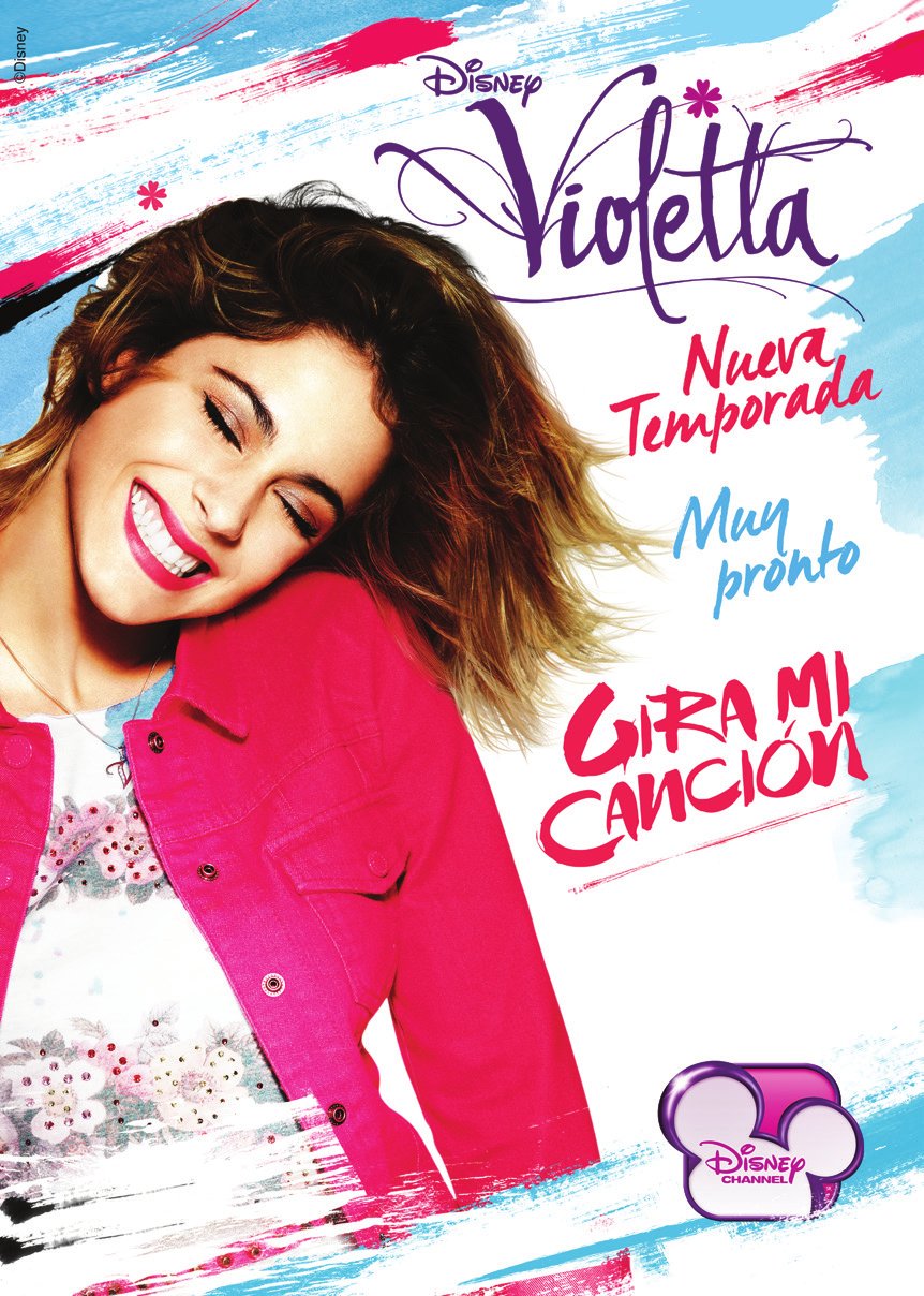 Nuevo Poster De Violetta Tercera Temporada Gira Mi Canción Tvcinews