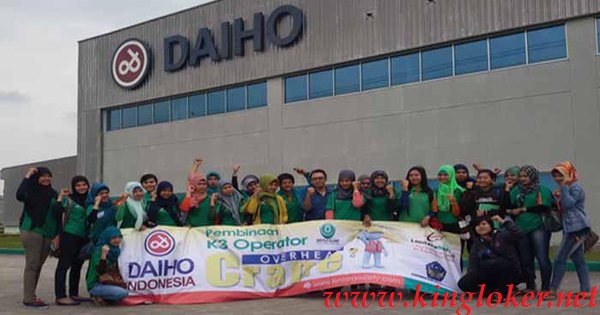 Info Lowongan Kerja Hari Ini PT Daiho Indonesia