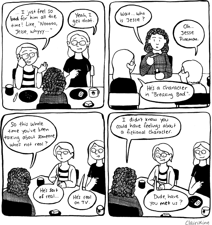 Clairikine Comics: Real People