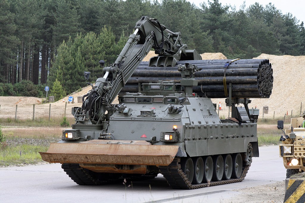 Veículos Militares do Mundo: Alvis Trojan AVRE (20)