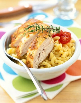 Pollo con coditos | Como cocinar pollo