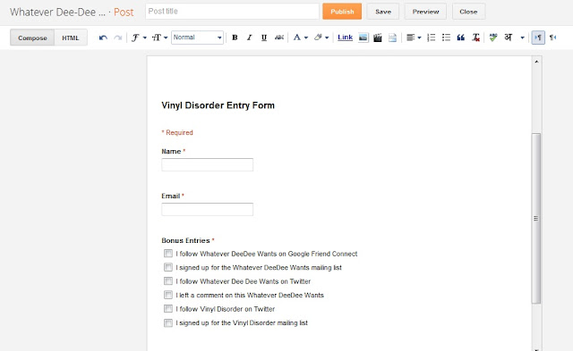 Whatever Dee-Dee wants, she's gonna get it: How To Make a Giveaway ...