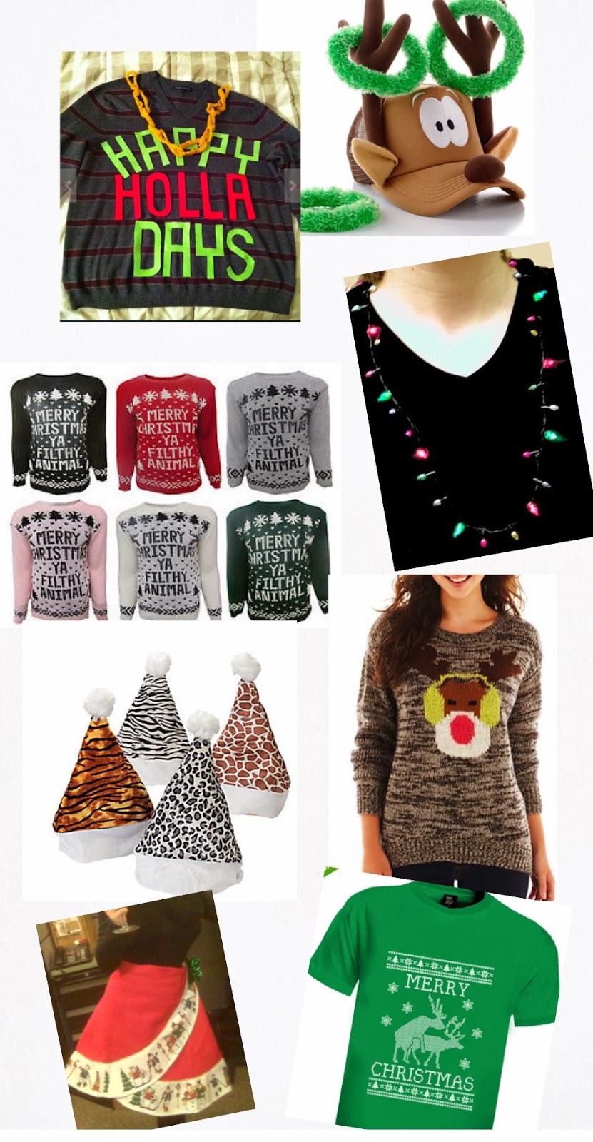 Tacky Sweater Parties: DIY and Where to Buy {on an itty bitty budget ...