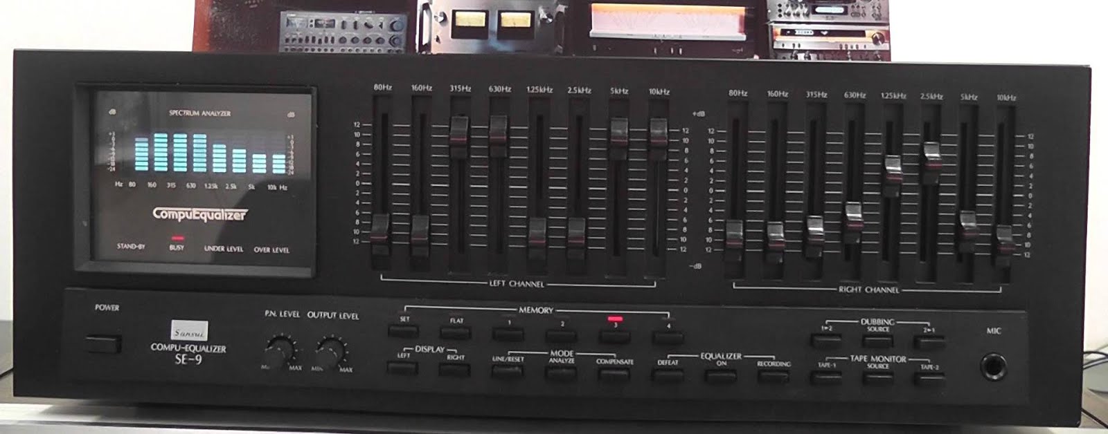 Sansui SE-9 - Graphic Equalizer | AudioBaza