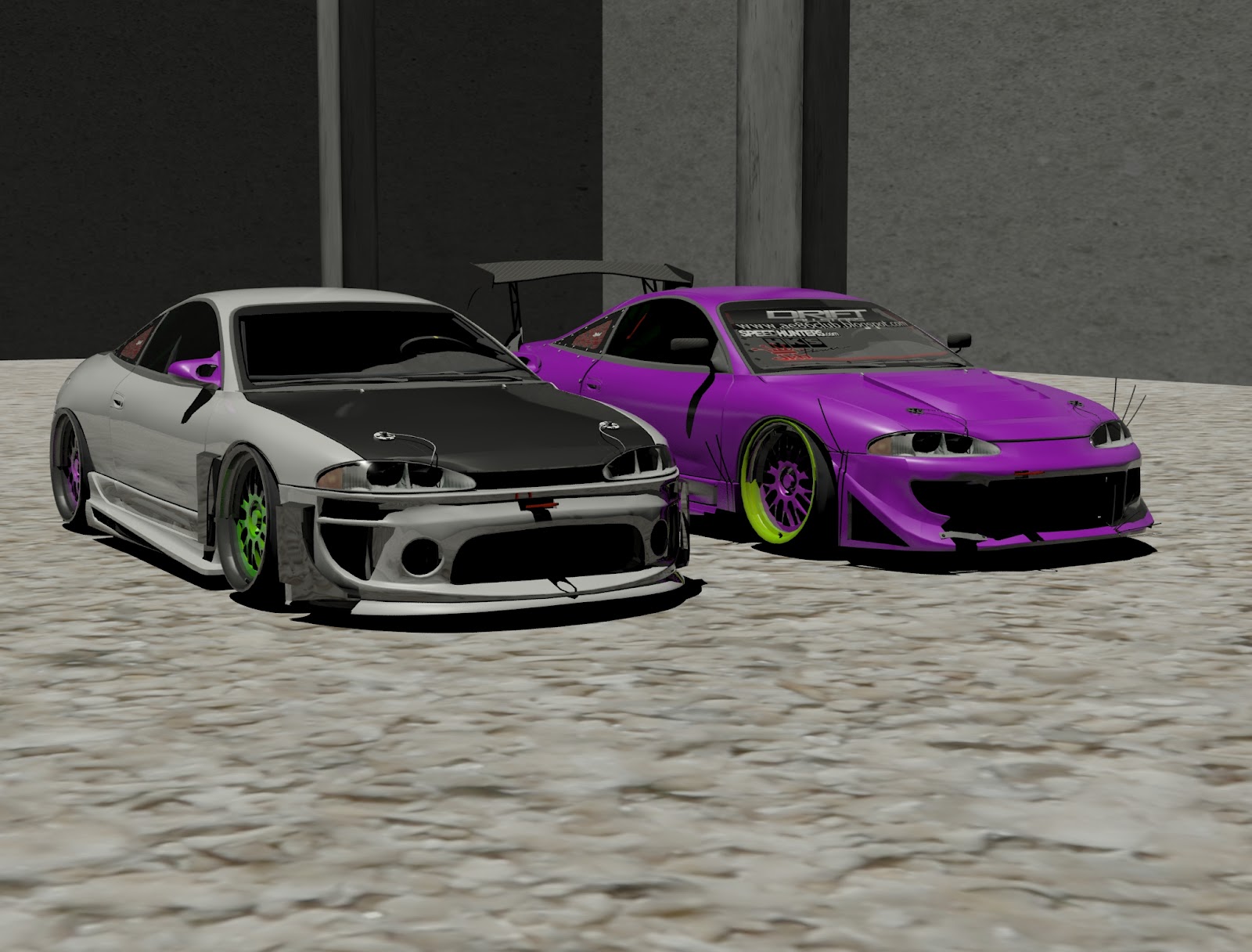 Unit Drift Style ®©™: ECLIPSE GSX 95 NFSU2 DRIFT ALL STARS TEAM MOD ...