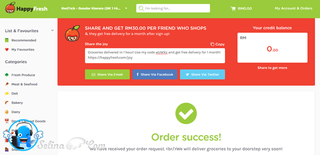 HappyFresh Delivery, Grocery Shopping Online [App & Web Review]