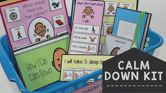 Calm Down Kits in the Classroom - Autism Adventures