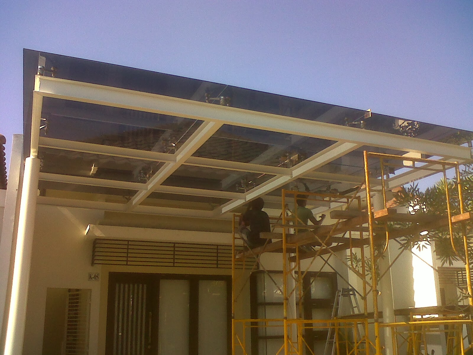 SATMATINDO GLASS: CANOPY KACA TEMPERED | KANOPI KACA | ATAP KACA ...