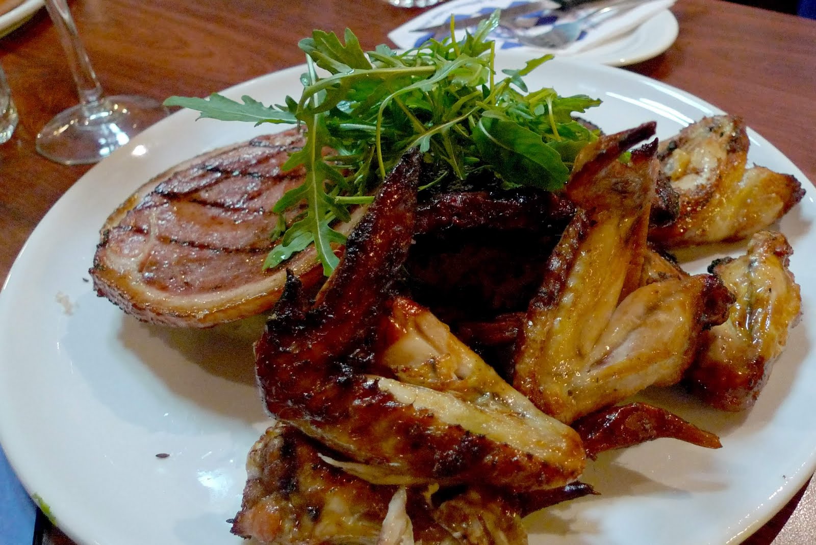 Adelaide 2010 - Dinner at Hahndorf Inn