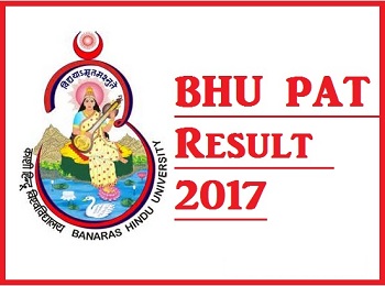 BHU PAT Result 2017