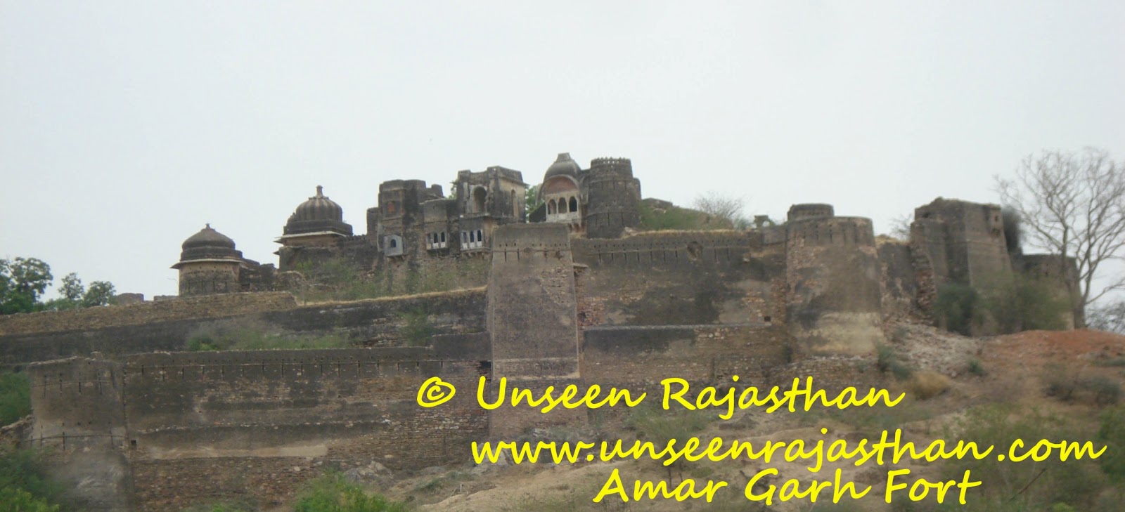 Unseen Rajasthan : India Travel - Amar Garh Fort - Amargarh - Rajasthan ...