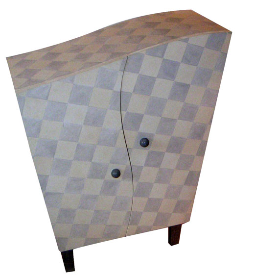 Meuble courbe à porte / Curve door furniture | MEUBLES ET DECORATIONS ...