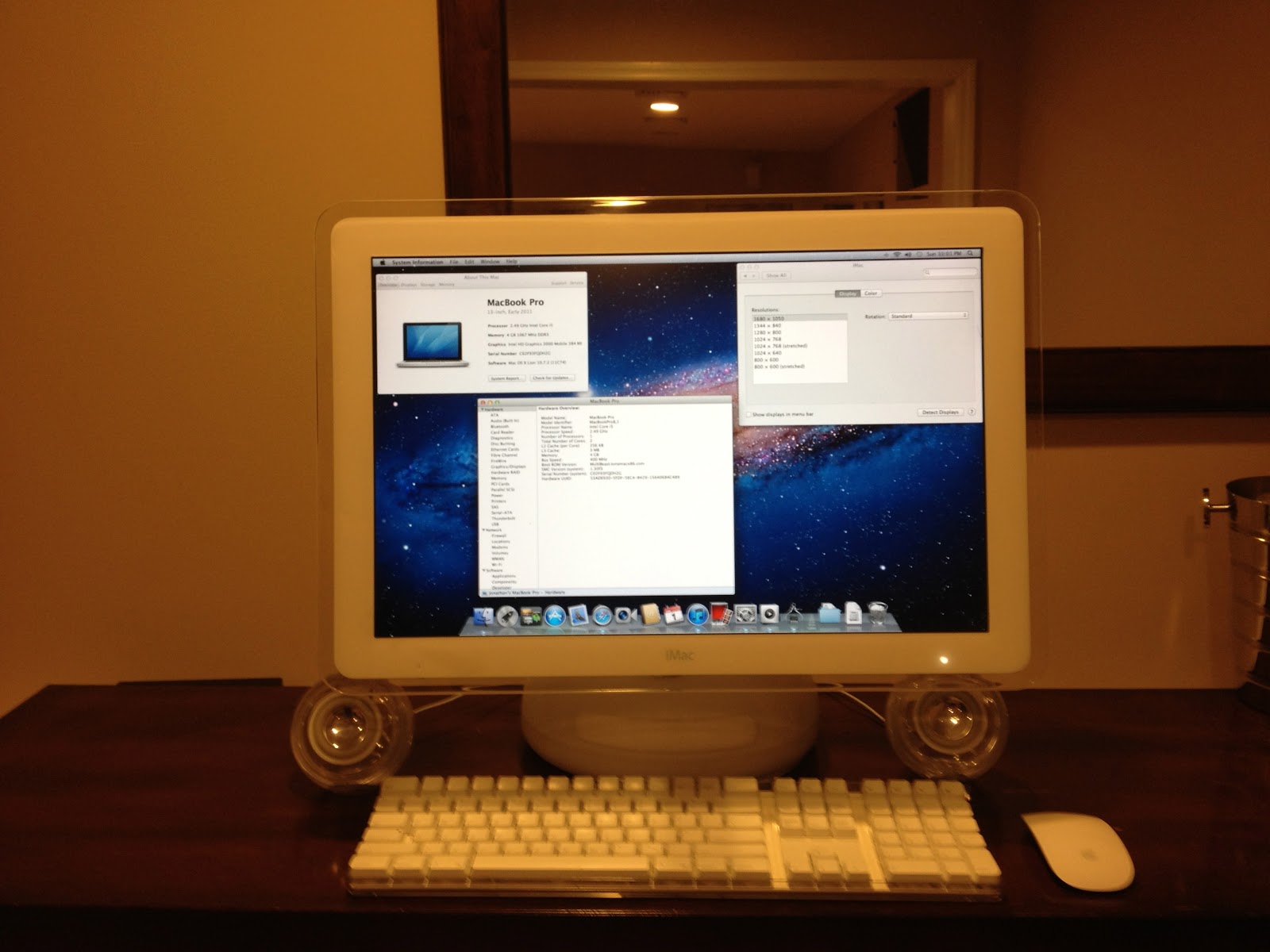 Dremel Junkie: 20" iMac G4 All-In-One "Genuine" Sandy Bridge Mod ...