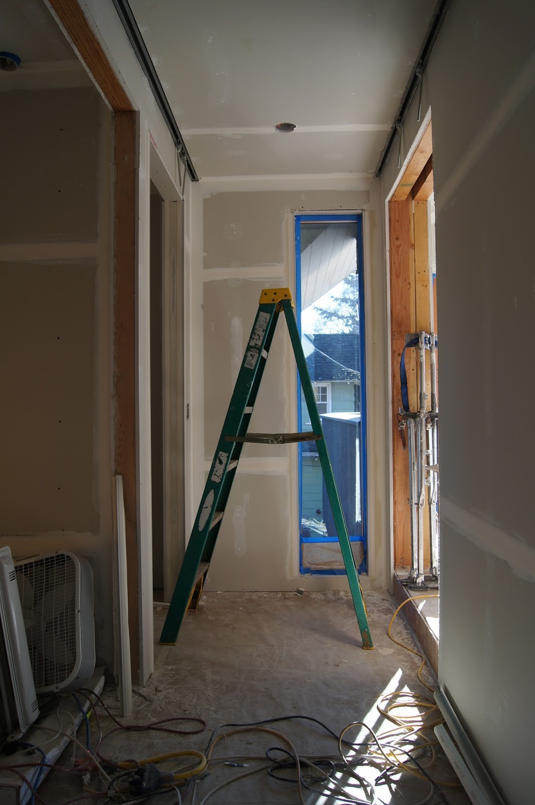 LHW:A The Blog: Drywall Progress Pictures