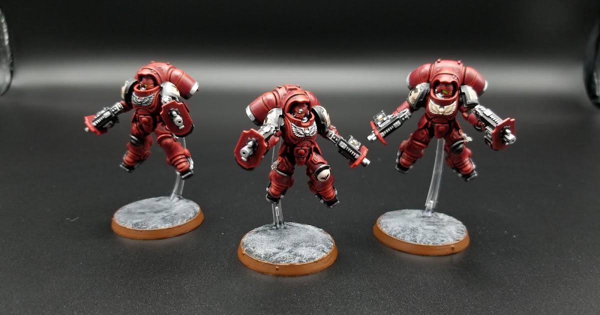 Tigurius's Omnis Arcanum Models: Blood Ravens Primaris Interceptors