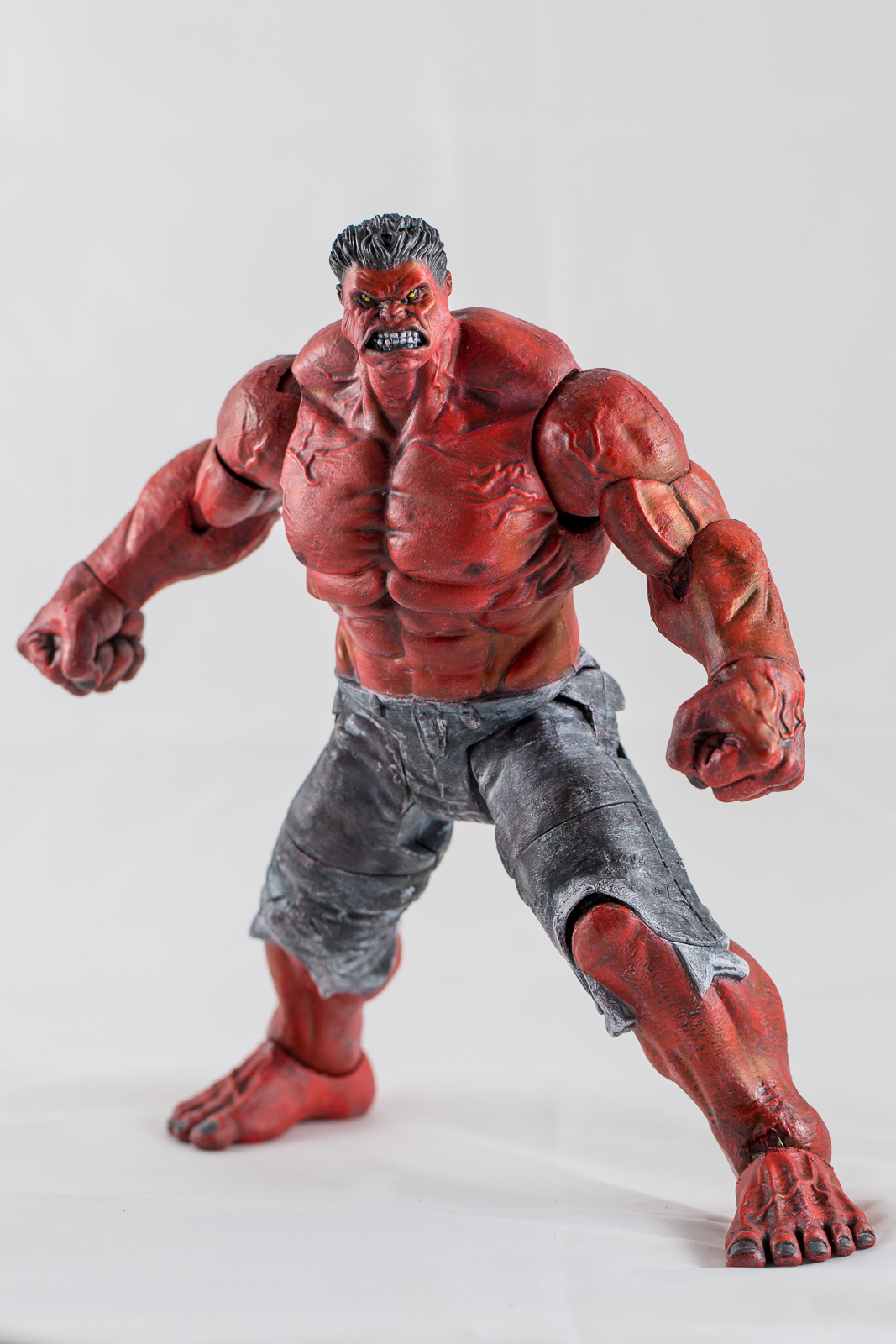 Red Dot Hobbies: Custom Marvel Select Red Hulk