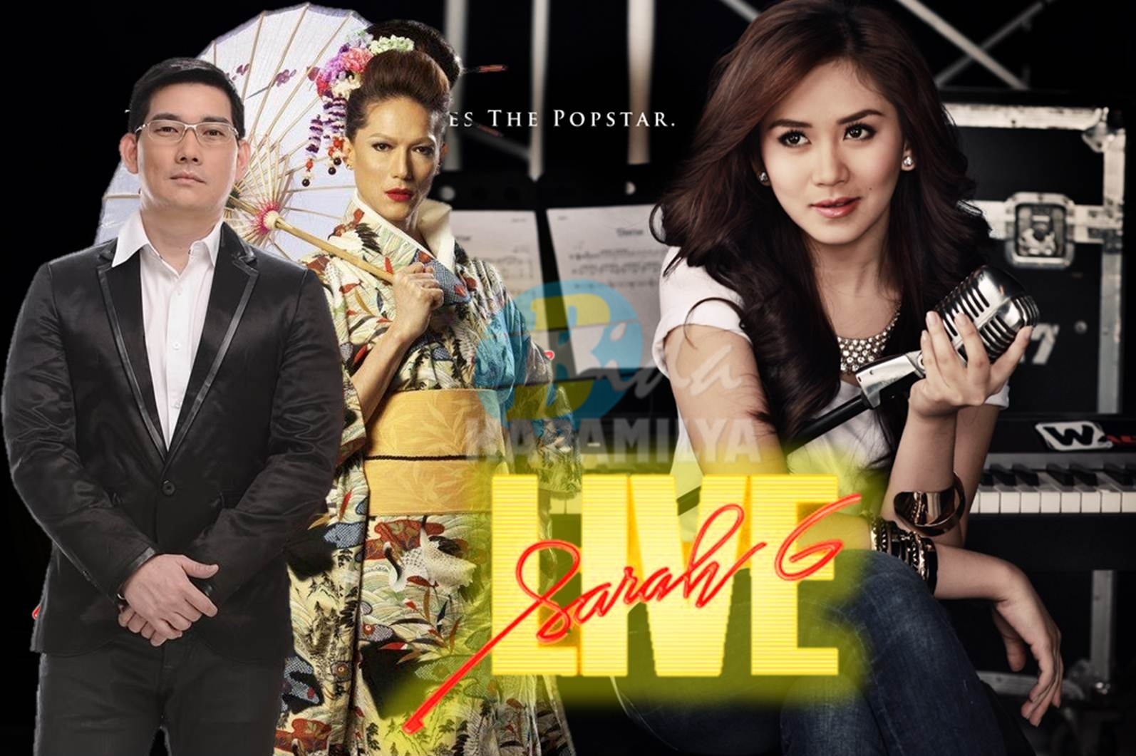 Sir Chief (Richard Yap) and BB Gandanghari on Sarah G Live! this ...